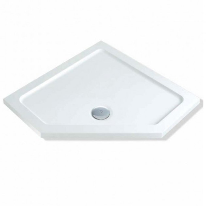 MX Elements Pentagonal Shower Tray with Waste 900 x 900mm | The ...