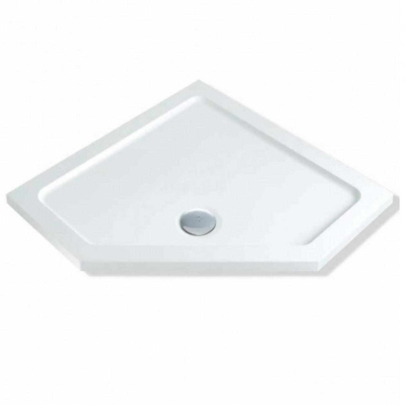 MX Elements Pentagonal Shower Tray with Waste 900 x 900mm | The ...